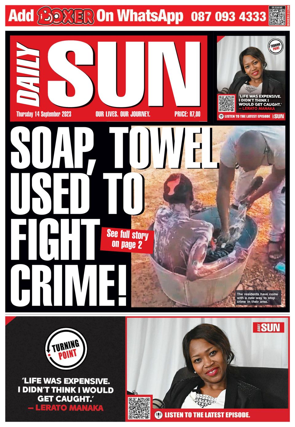 Get digital access to Daily Sun - September 14, 2023 issue | Magzter.com