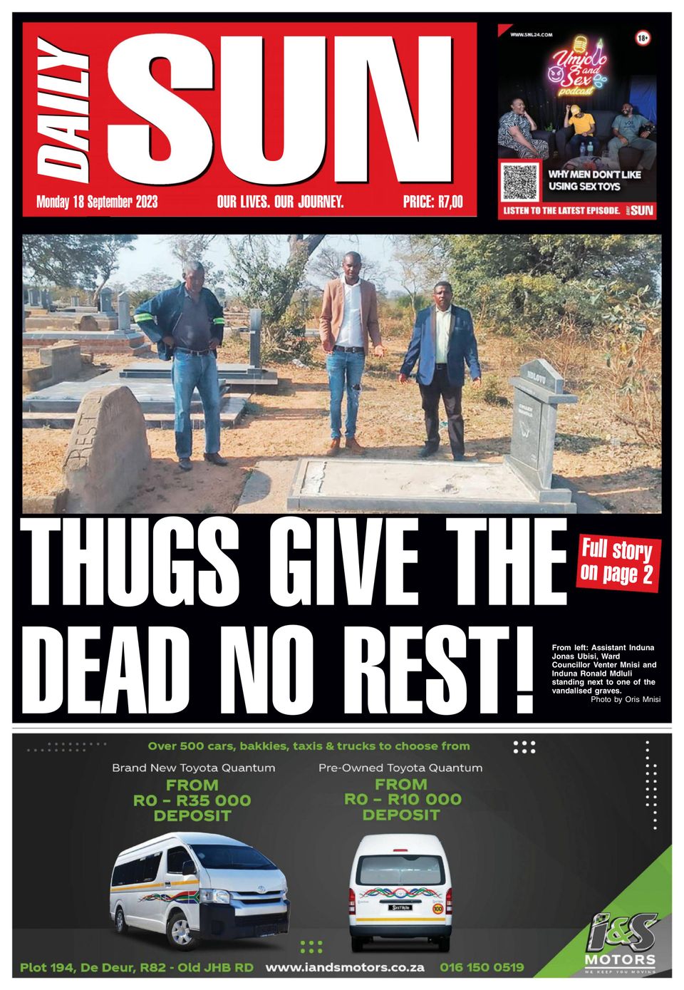 Get digital access to Daily Sun - September 18, 2023 issue | Magzter.com