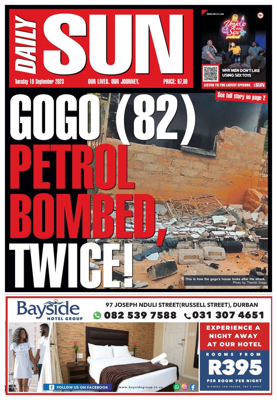 Get digital access to Daily Sun - September 19, 2023 issue | Magzter.com