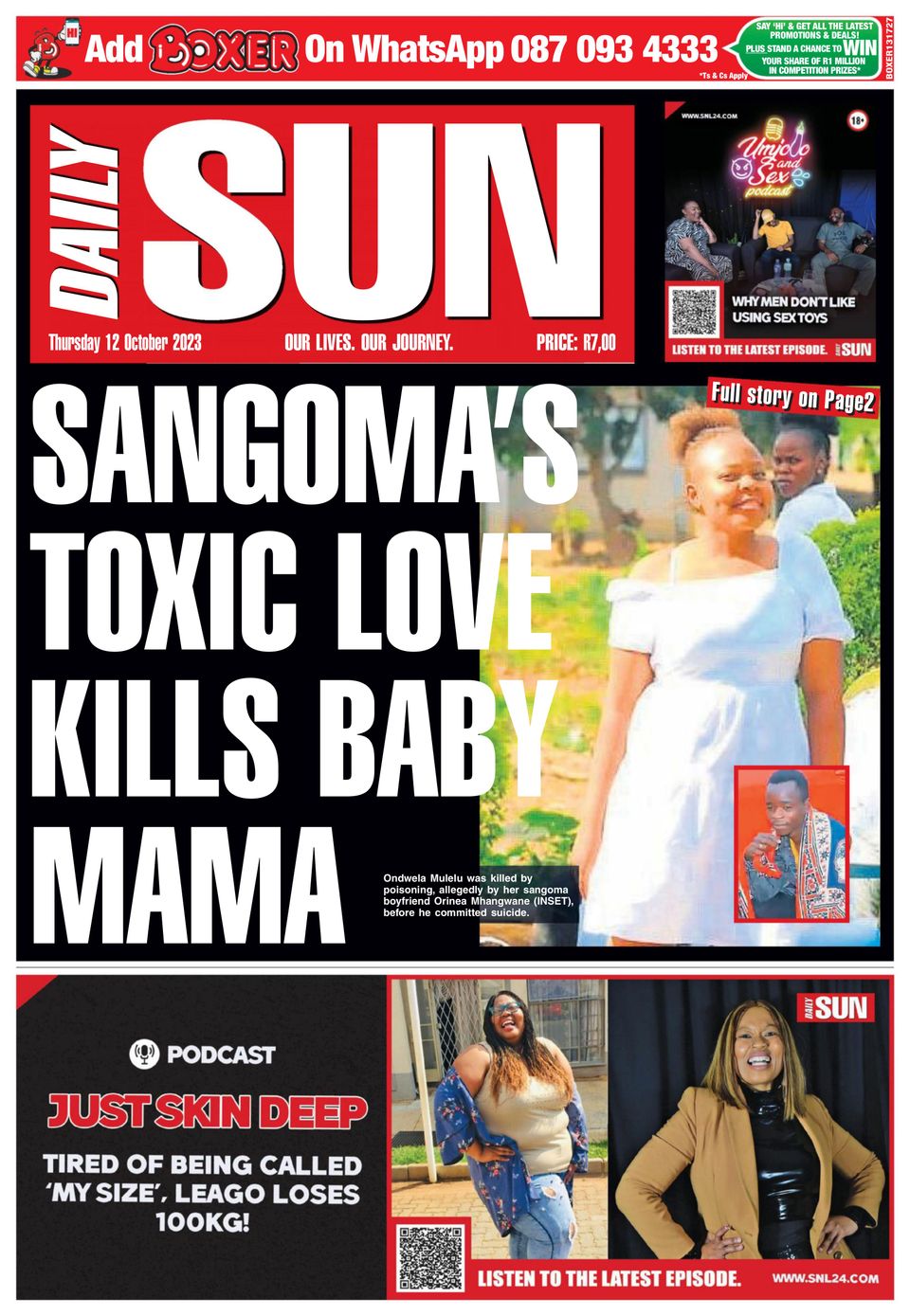 Get digital access to Daily Sun - October 12, 2023 issue | Magzter.com