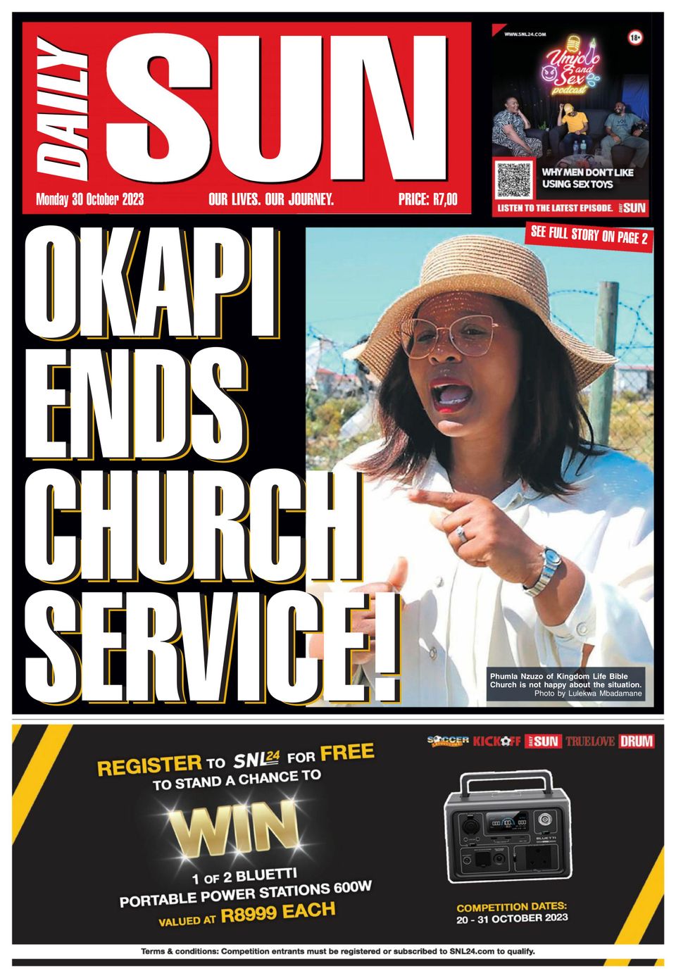 Get digital access to Daily Sun - October 30, 2023 issue | Magzter.com
