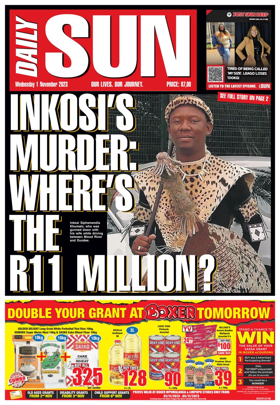 Get digital access to Daily Sun - November 01, 2023 issue | Magzter.com