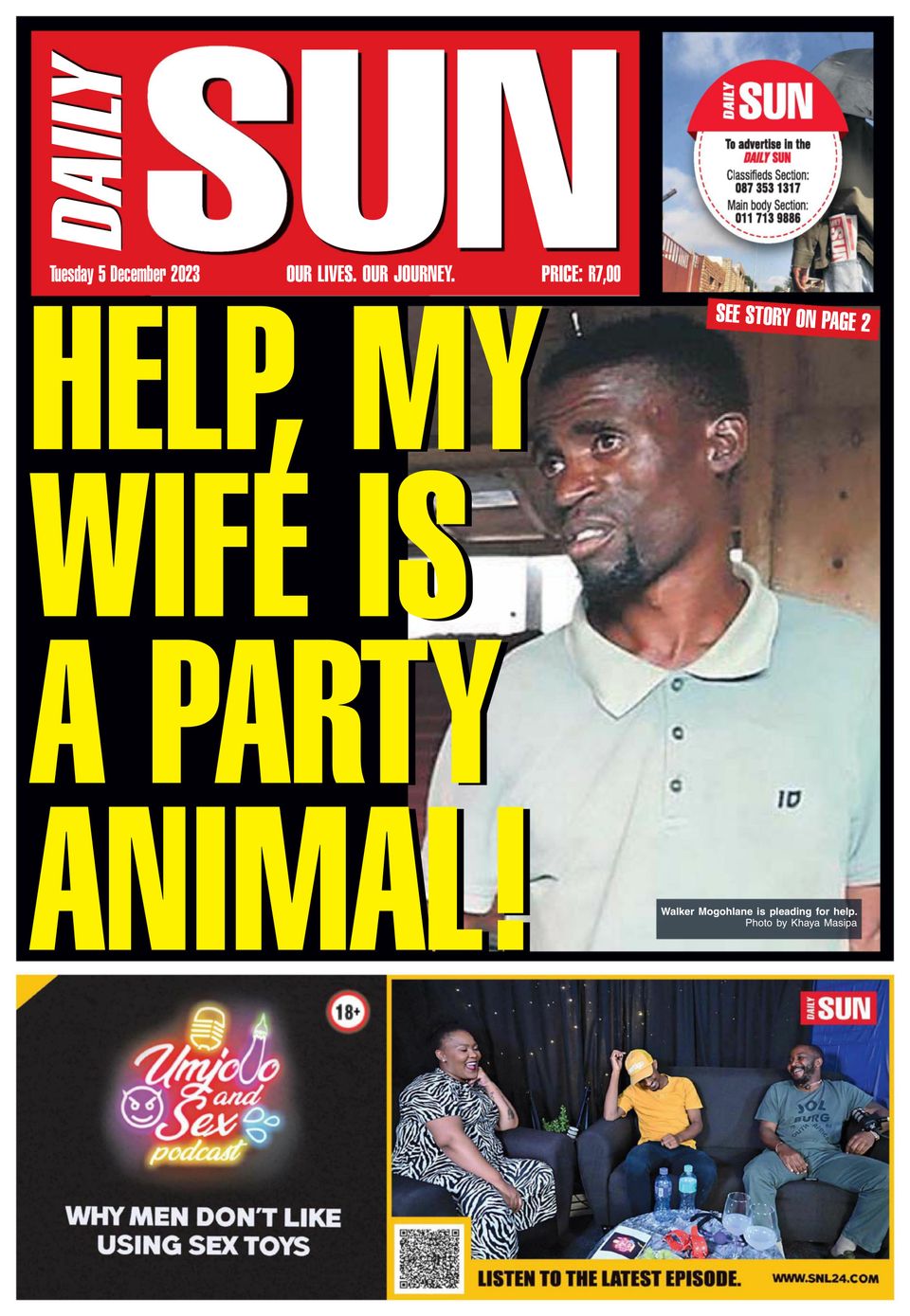 Get digital access to Daily Sun - December 05, 2023 issue | Magzter.com