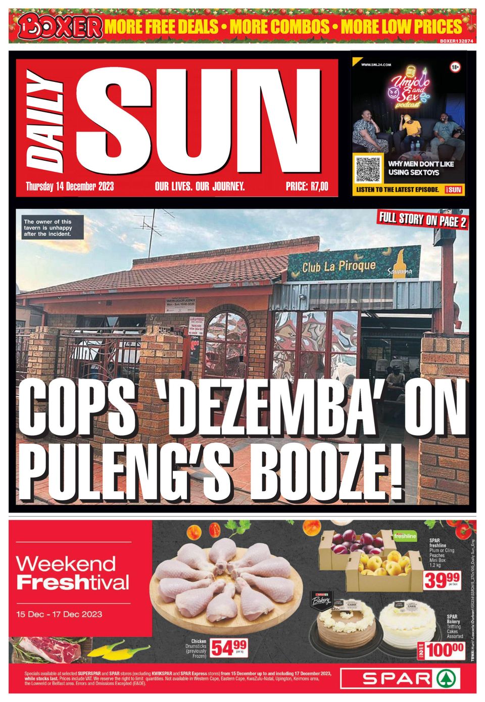 Get digital access to Daily Sun - December 14, 2023 issue | Magzter.com