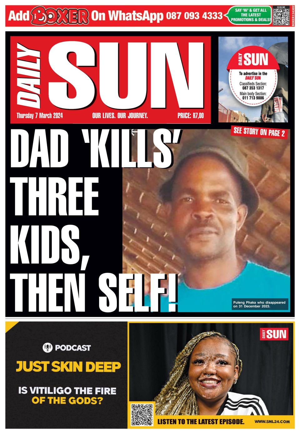 Get digital access to Daily Sun - March 07, 2024 issue | Magzter.com