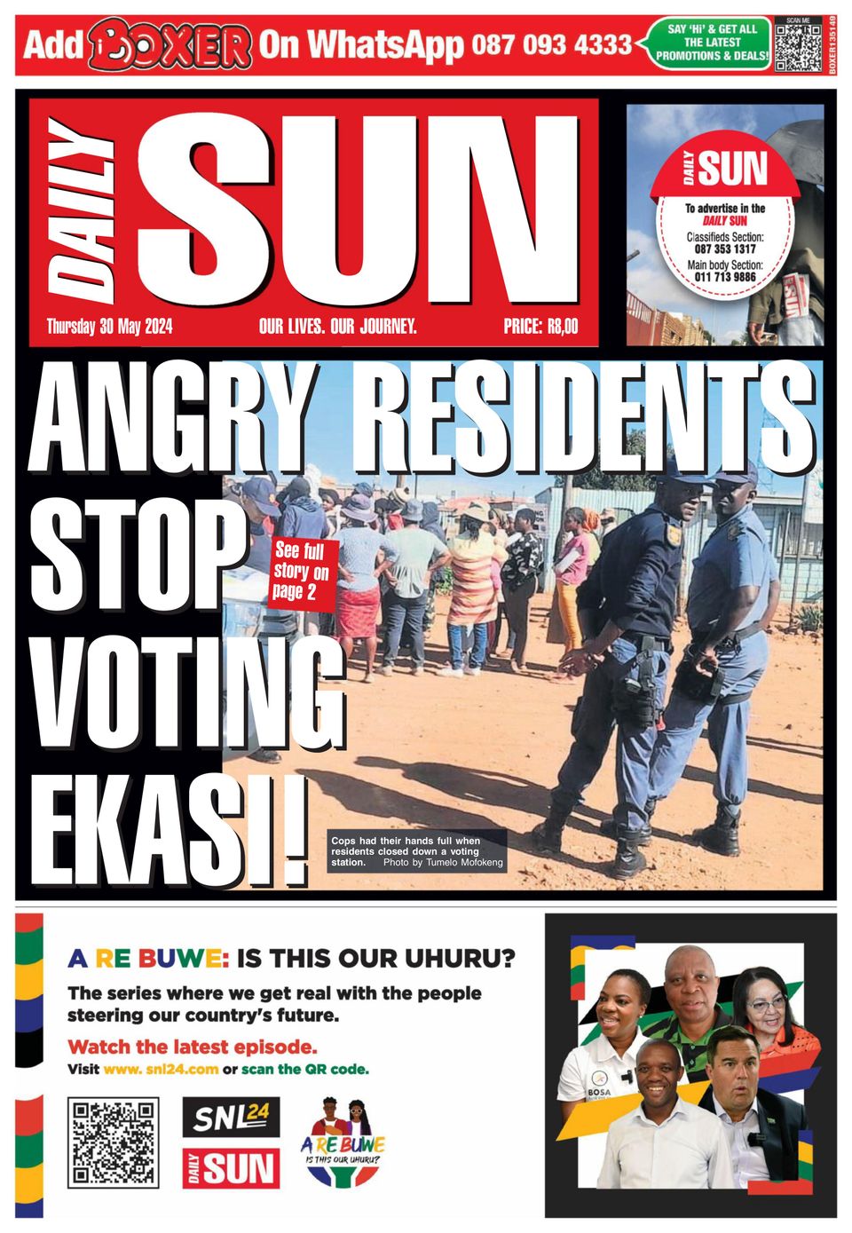 Get digital access to Daily Sun - May 30, 2024 issue | Magzter.com