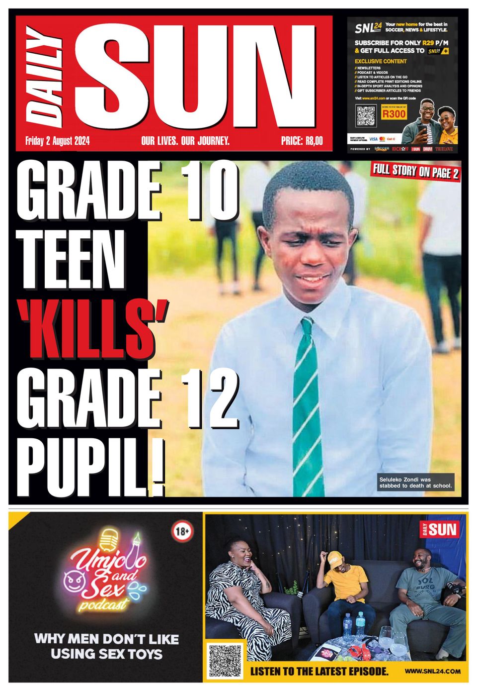 Get digital access to Daily Sun - August 02, 2024 issue | Magzter.com