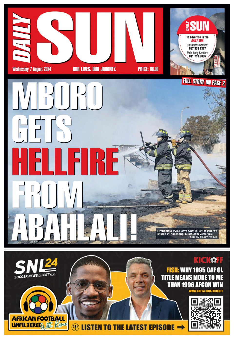 Get digital access to Daily Sun - August 07, 2024 issue | Magzter.com