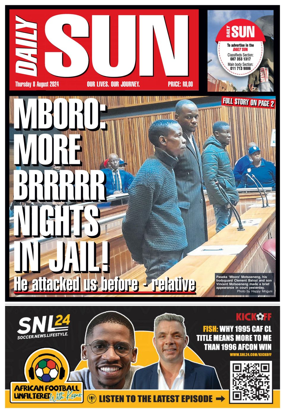 Get digital access to Daily Sun - August 08, 2024 issue | Magzter.com