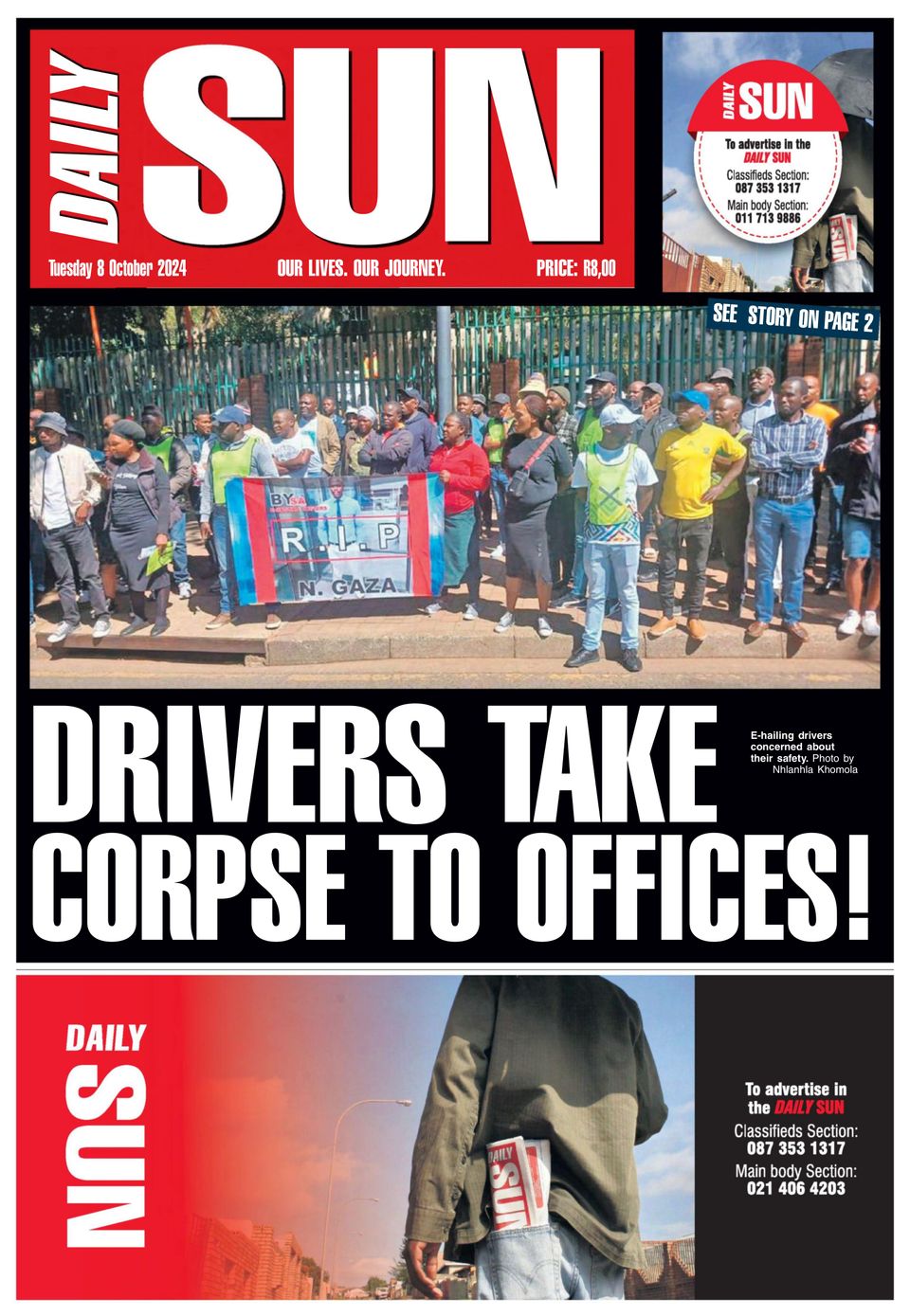 Get digital access to Daily Sun - October 08, 2024 issue | Magzter.com