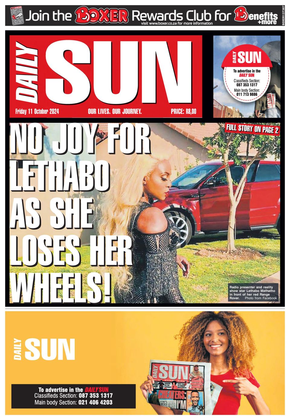 Get digital access to Daily Sun - October 11, 2024 issue | Magzter.com