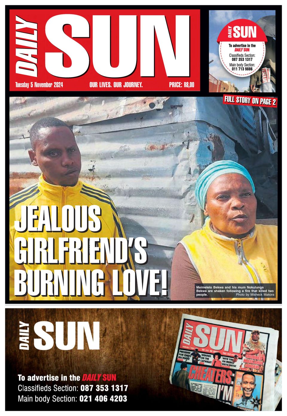 Get digital access to Daily Sun - November 05, 2024 issue | Magzter.com
