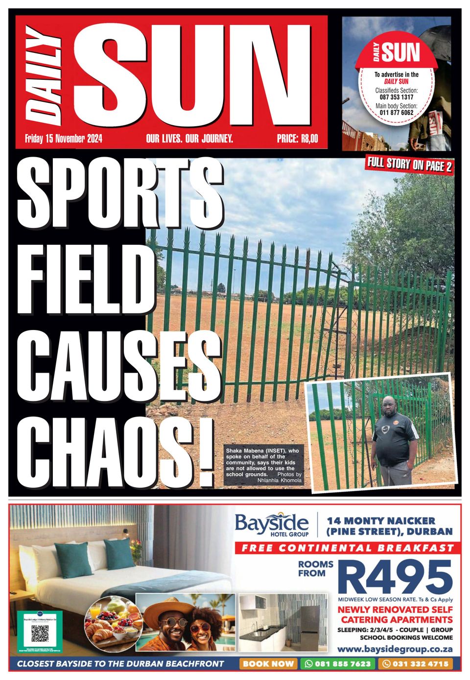 Get digital access to Daily Sun - November 15, 2024 issue | Magzter.com