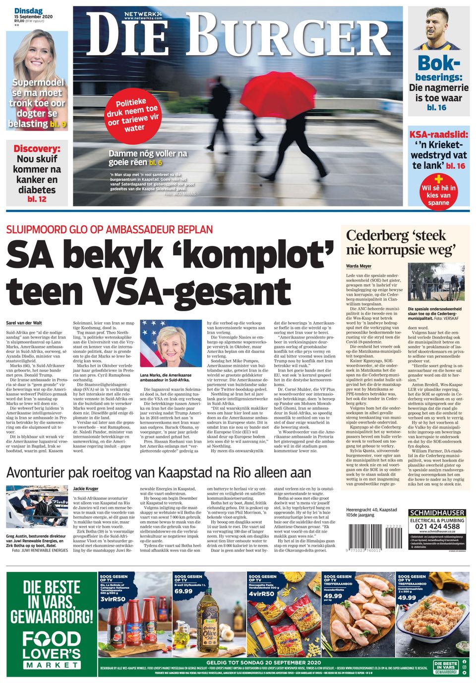 Get digital access to Die Burger Wes Kaap - September 15, 2020 issue ...