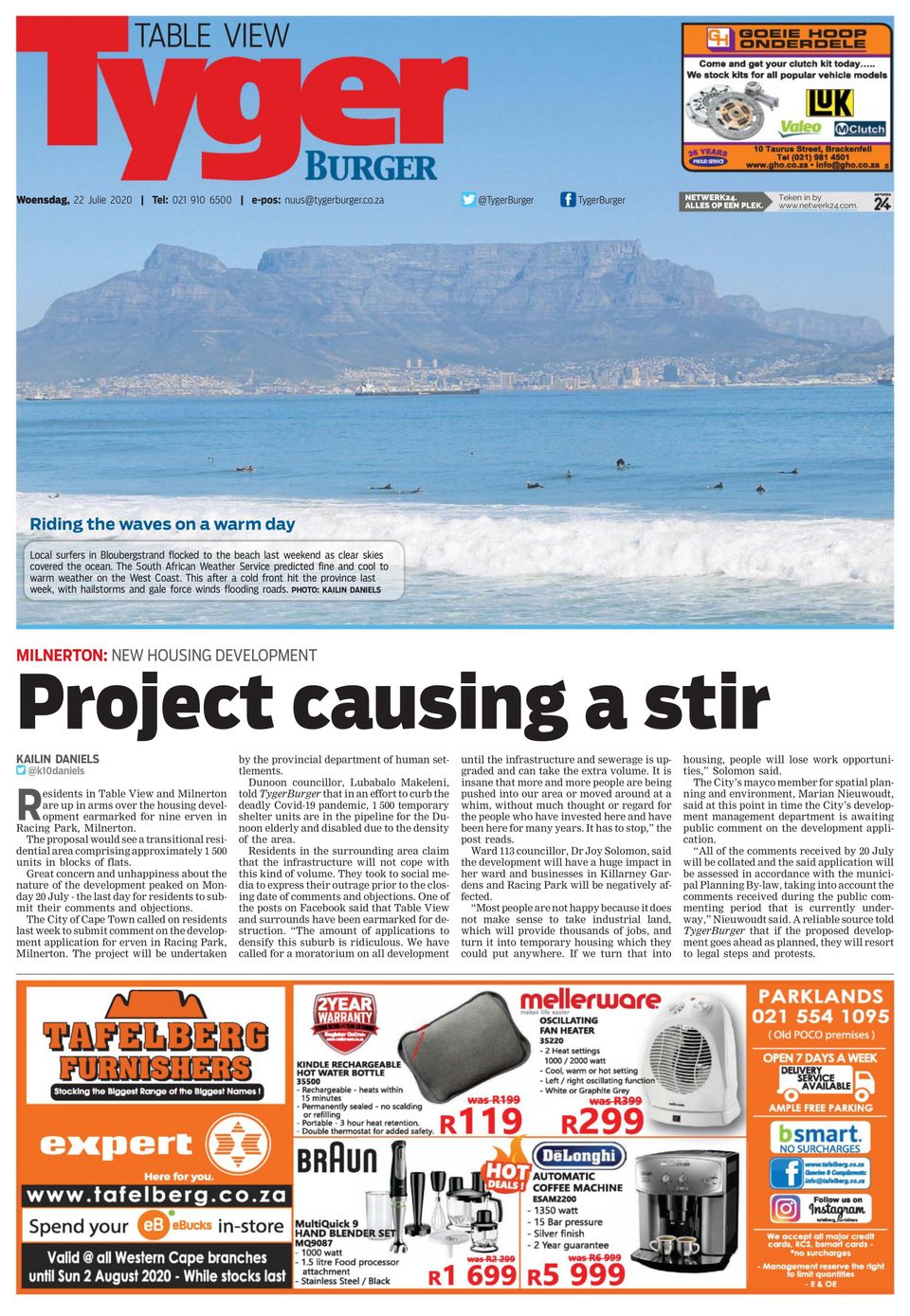 Get digital access to TygerBurger Table View - July 22, 2020 issue ...