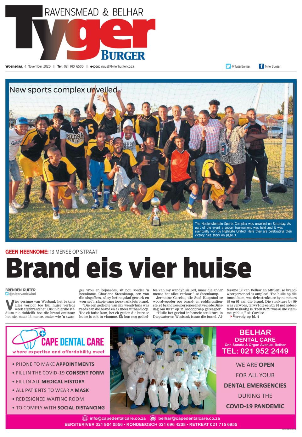 Get digital access to TygerBurger Ravensmead Newspaper | Magzter.com