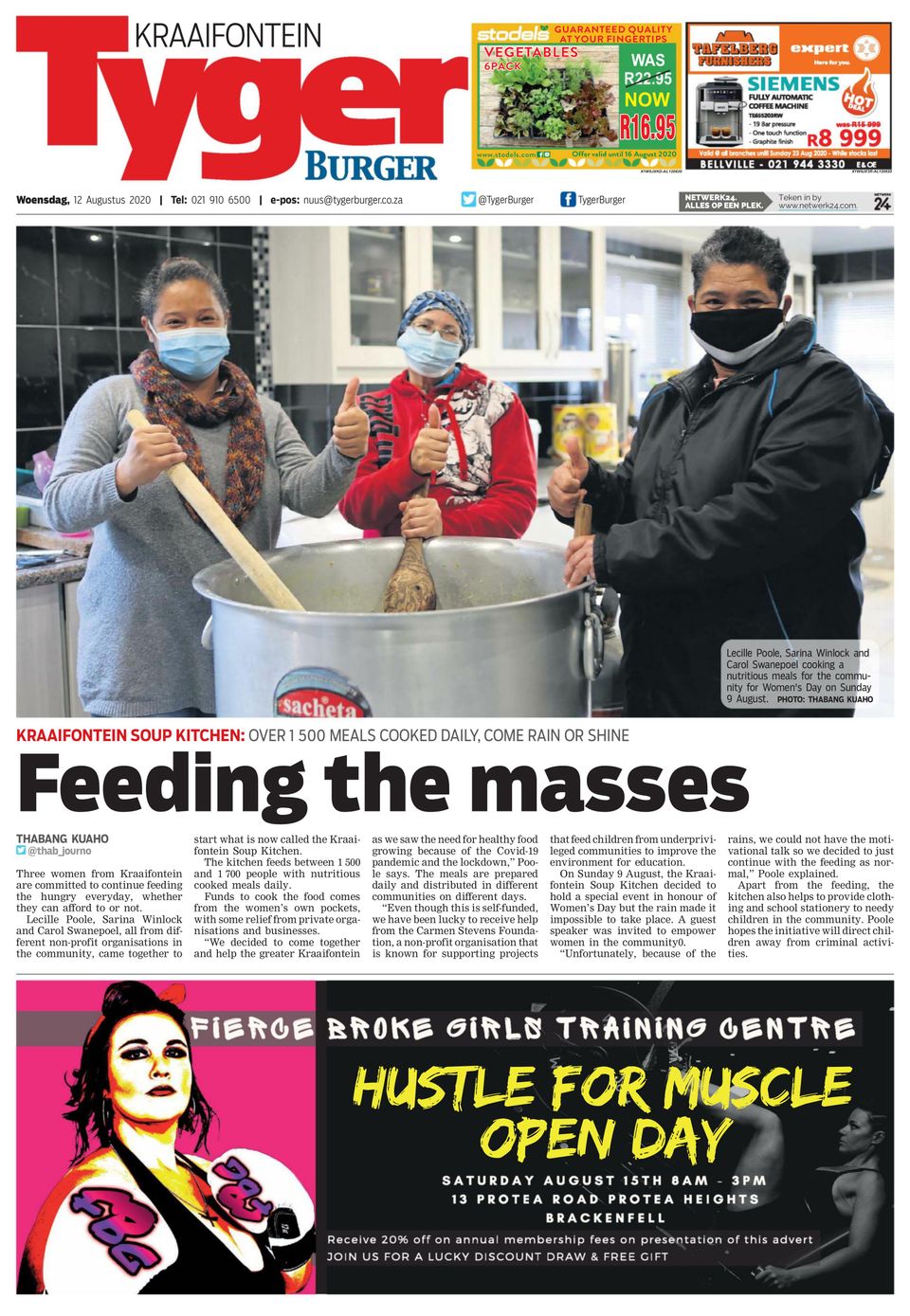 Get digital access to TygerBurger Kraaifontein - August 12, 2020 issue ...