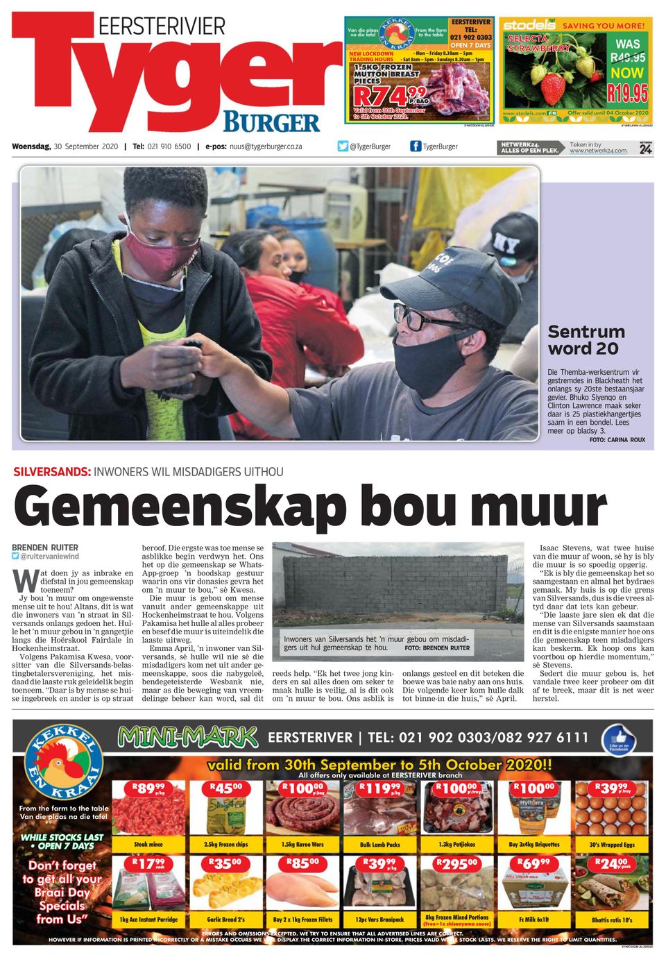 Get digital access to TygerBurger Eersterivier - September 30, 2020 ...