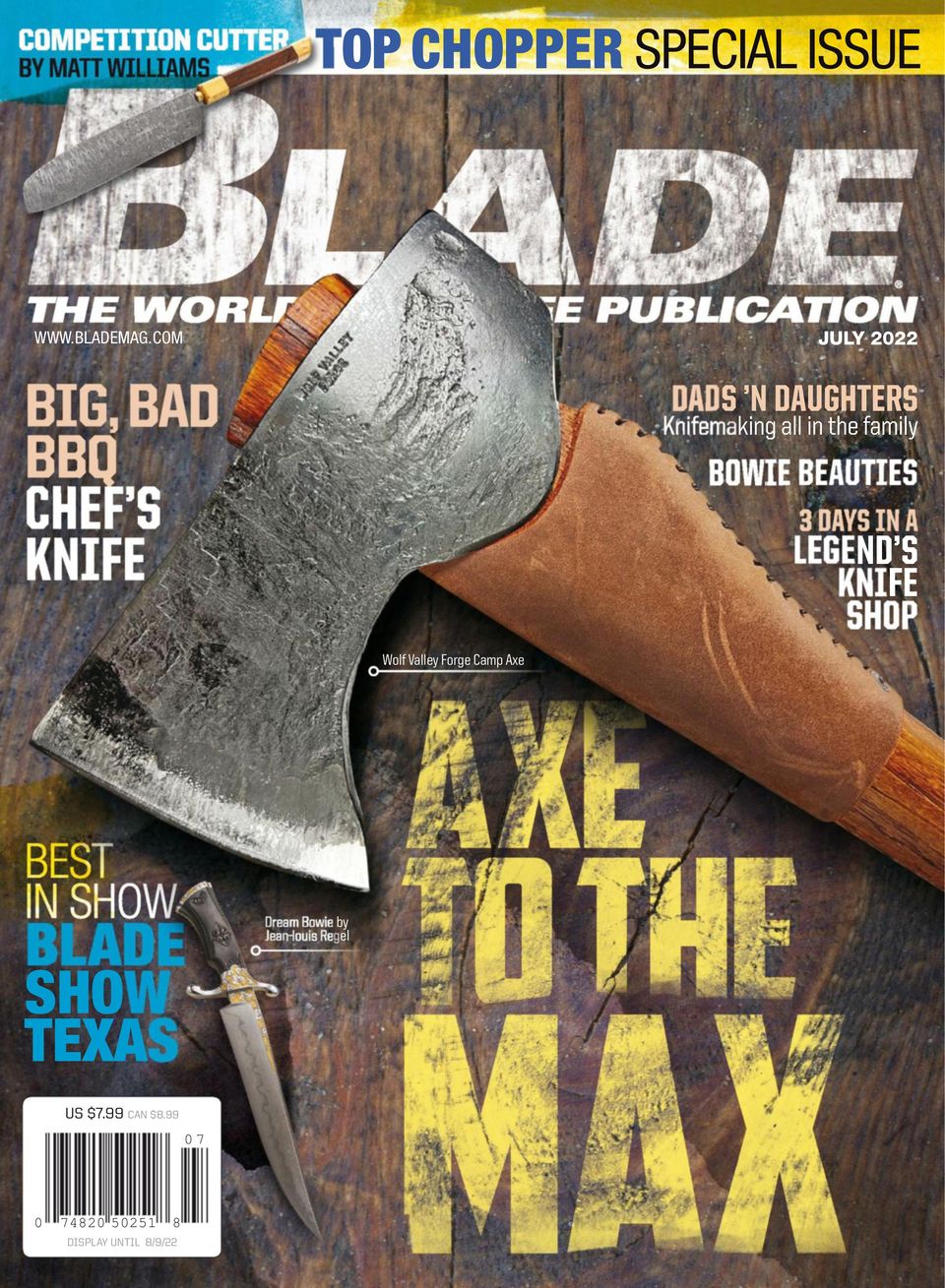 Get digital access to Blade Magazine - July 2022 issue | Magzter.com