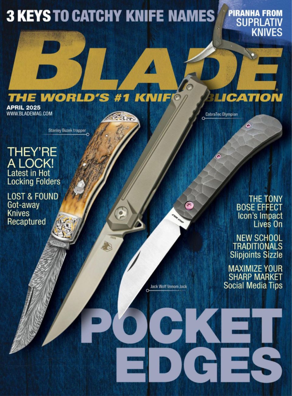 Get digital access to Blade Magazine Magazine | Magzter.com