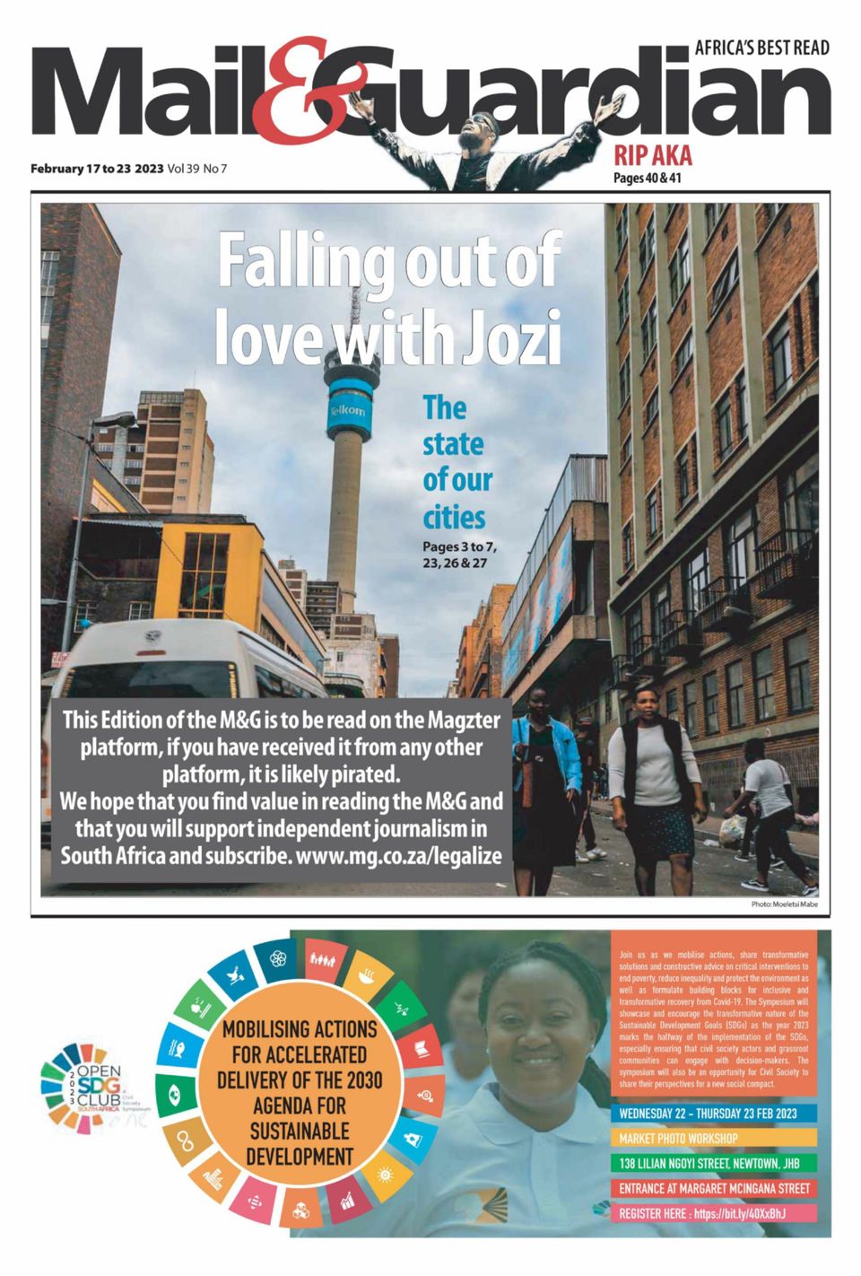 Get digital access to Mail & Guardian - February 17, 2023 issue | Magzter.com