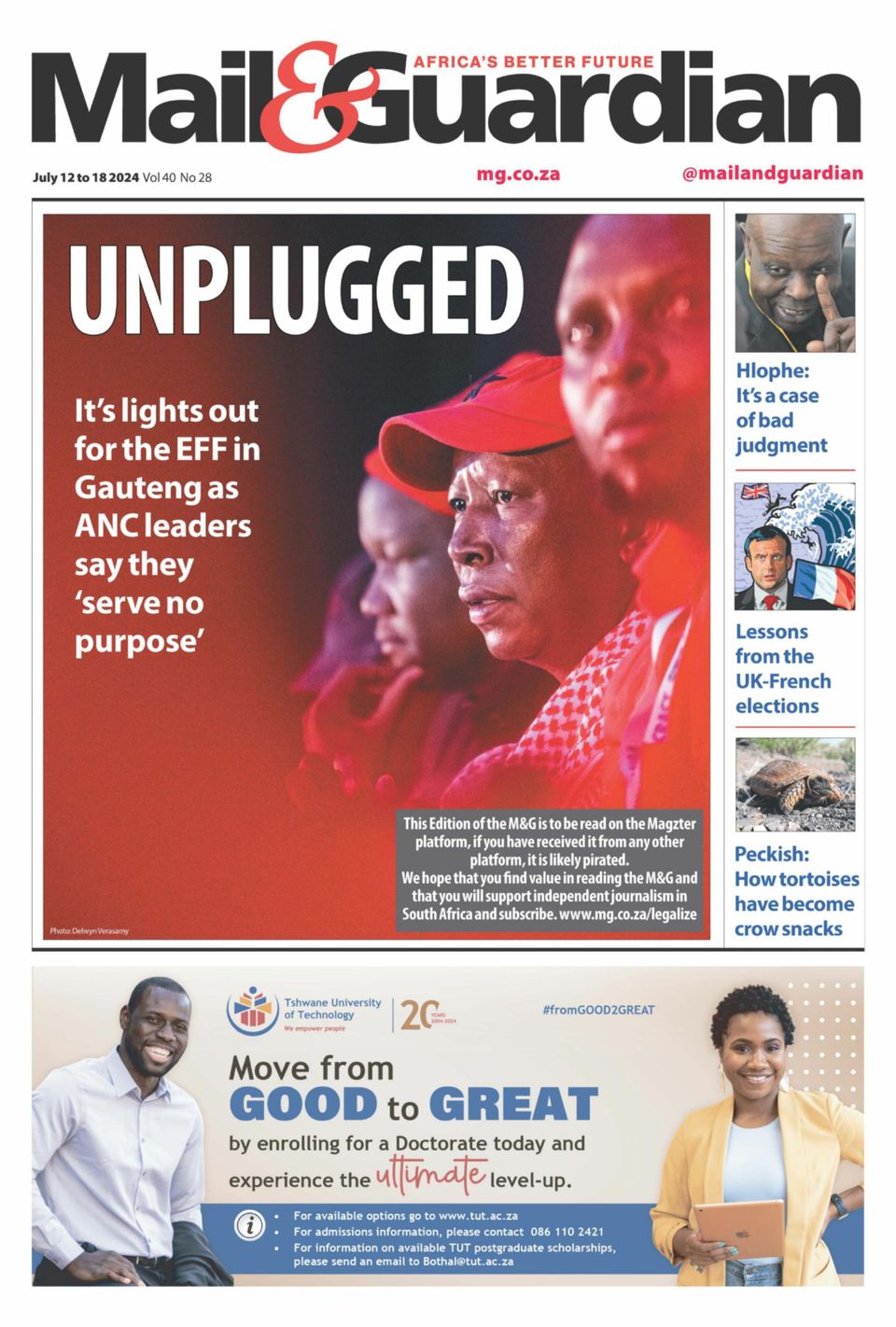 Mail & Guardian Newspaper - Get your Digital Subscription
