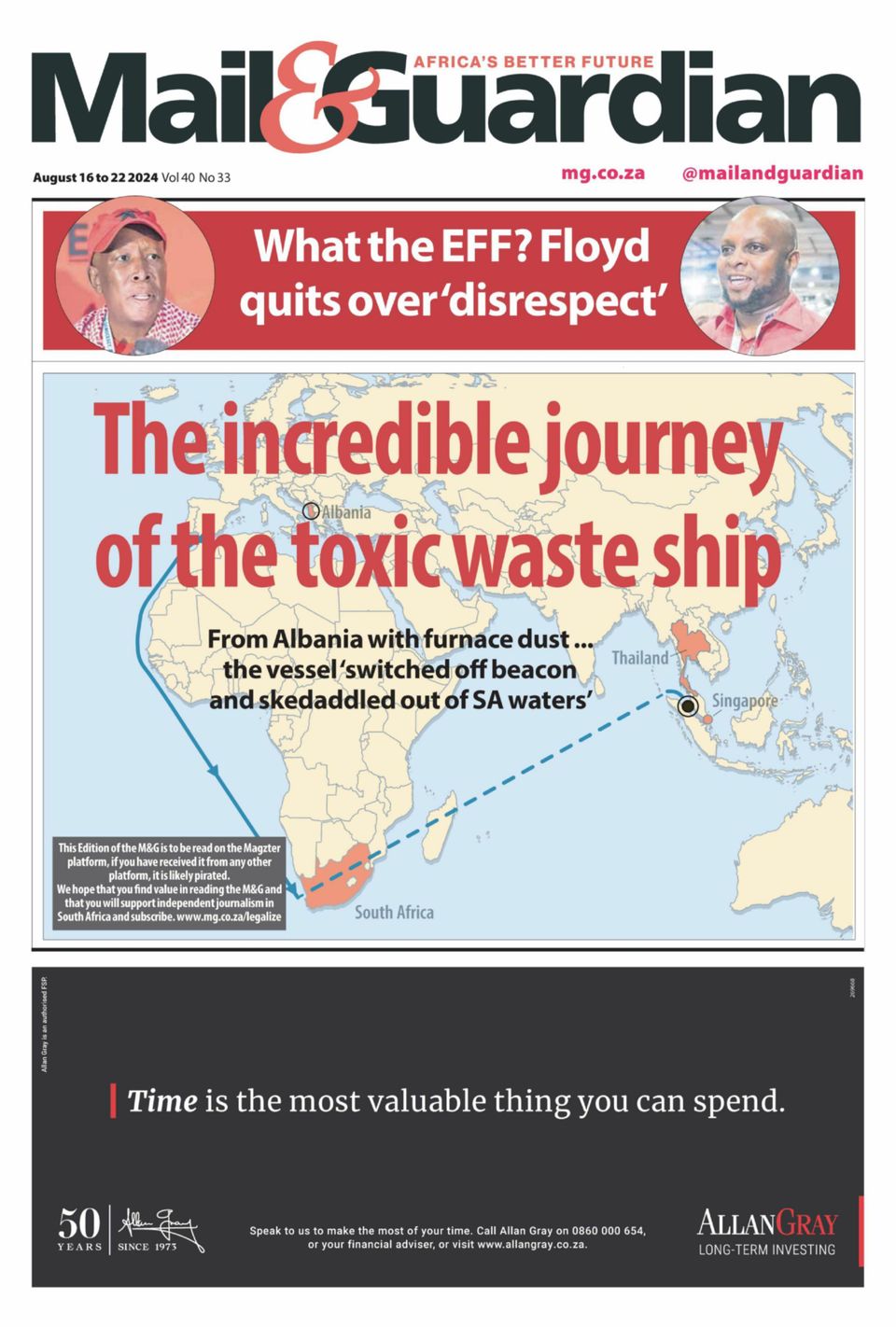 Mail & Guardian Newspaper - Get your Digital Subscription