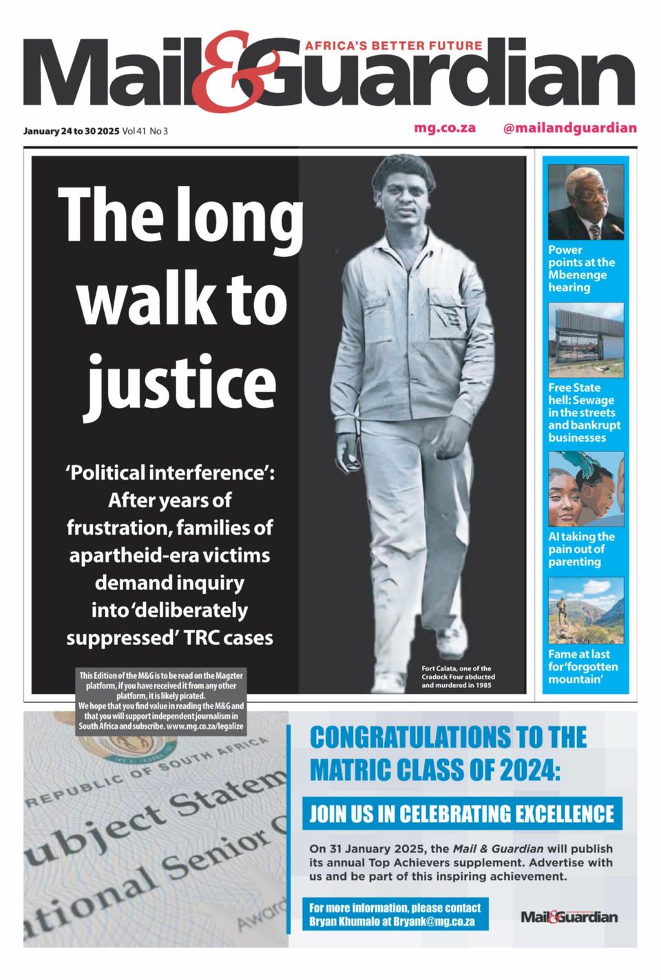 Get digital access to Mail & Guardian Newspaper | Magzter.com