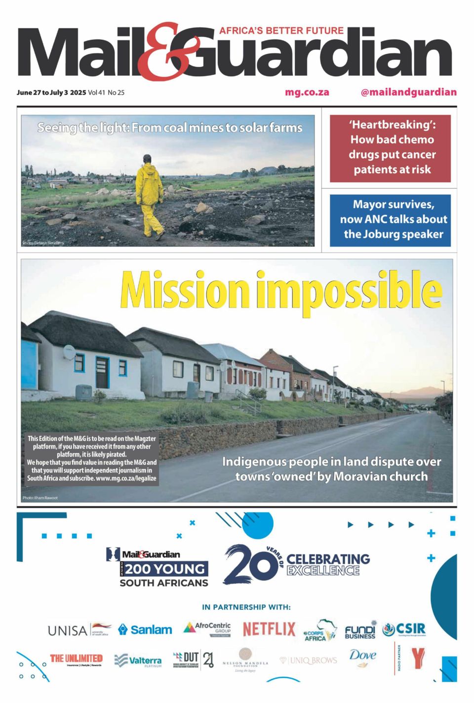 Get digital access to Mail & Guardian Newspaper | Magzter.com