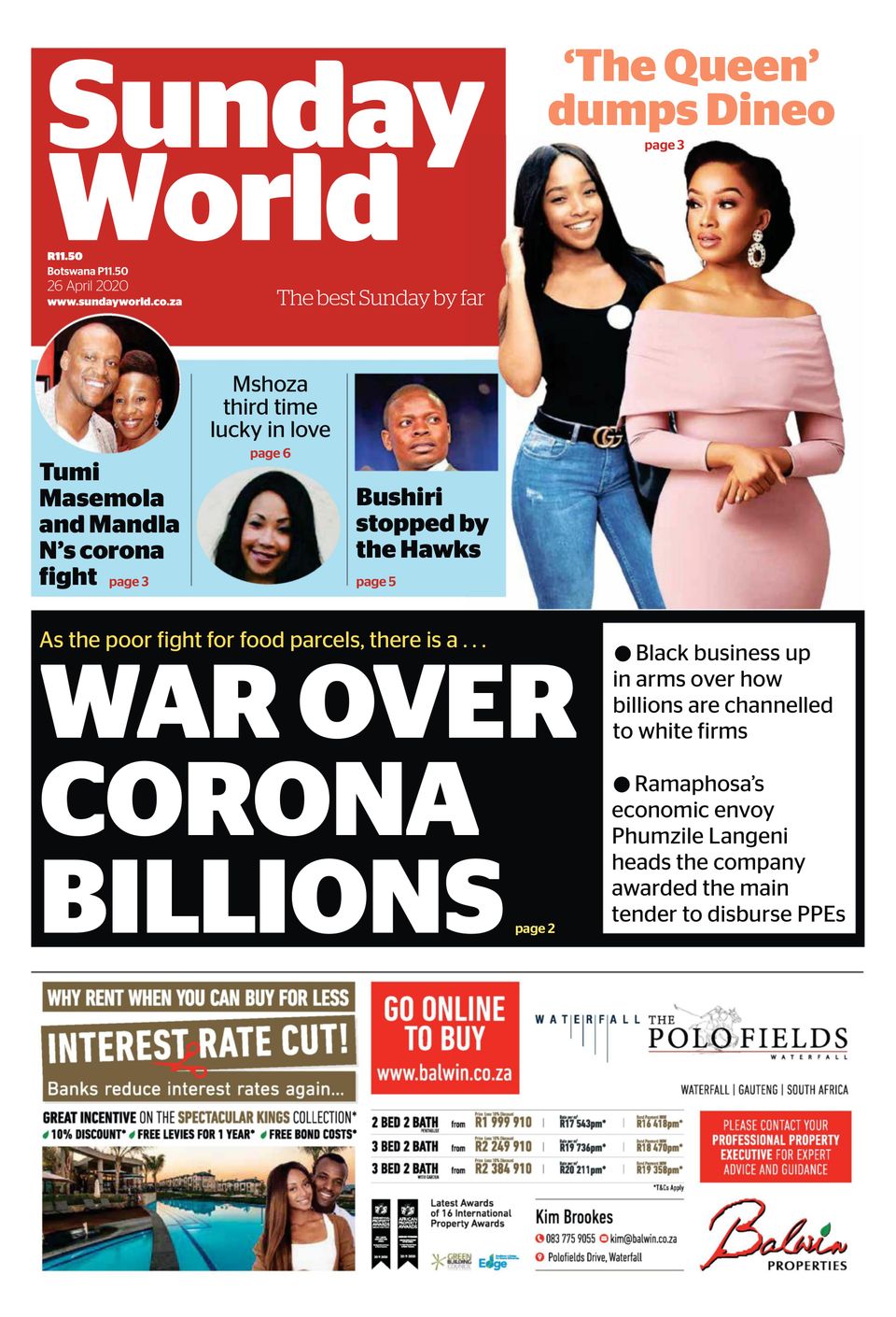 Get digital access to Sunday World - April 26, 2020 issue | Magzter.com