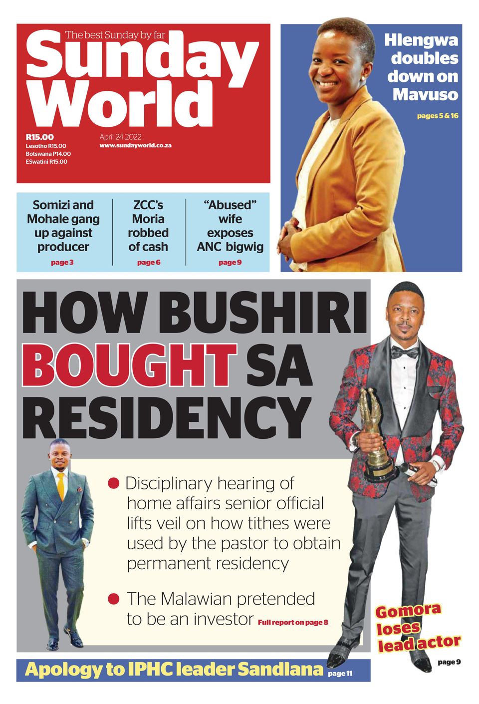 Get digital access to Sunday World - April 24, 2022 issue | Magzter.com