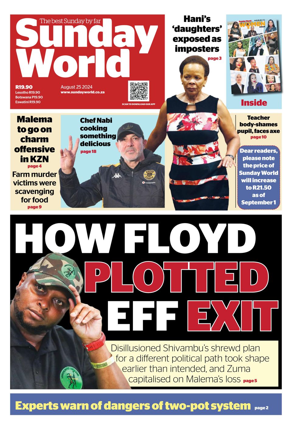 Get digital access to Sunday World - August 25, 2024 issue | Magzter.com