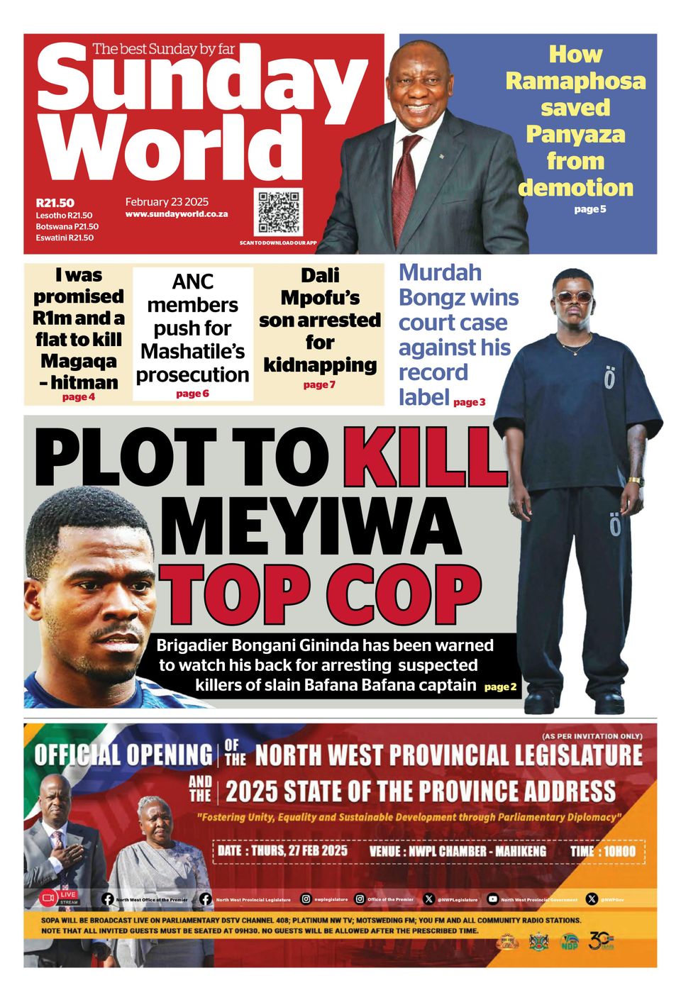 Get digital access to Sunday World - SW February 23 2025 edition issue ...