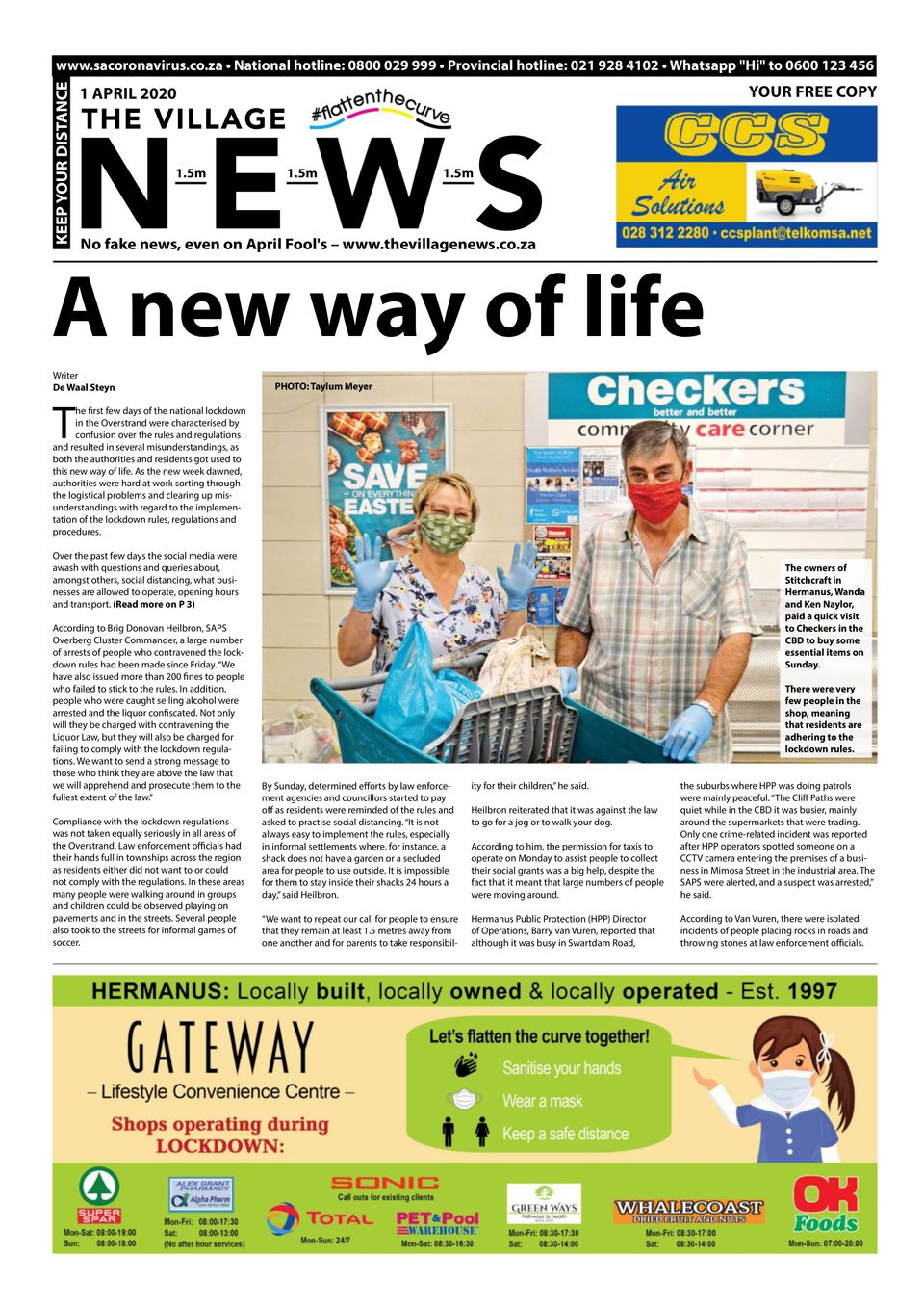 Get digital access to The Village NEWS - April 01, 2020 issue | Magzter.com