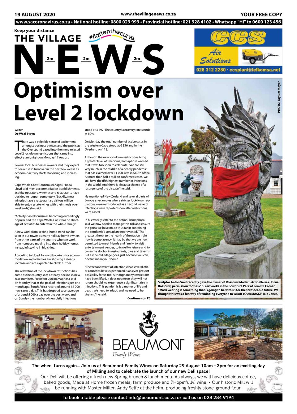 The Village NEWS-August 19, 2020 Newspaper - Get your Digital Subscription