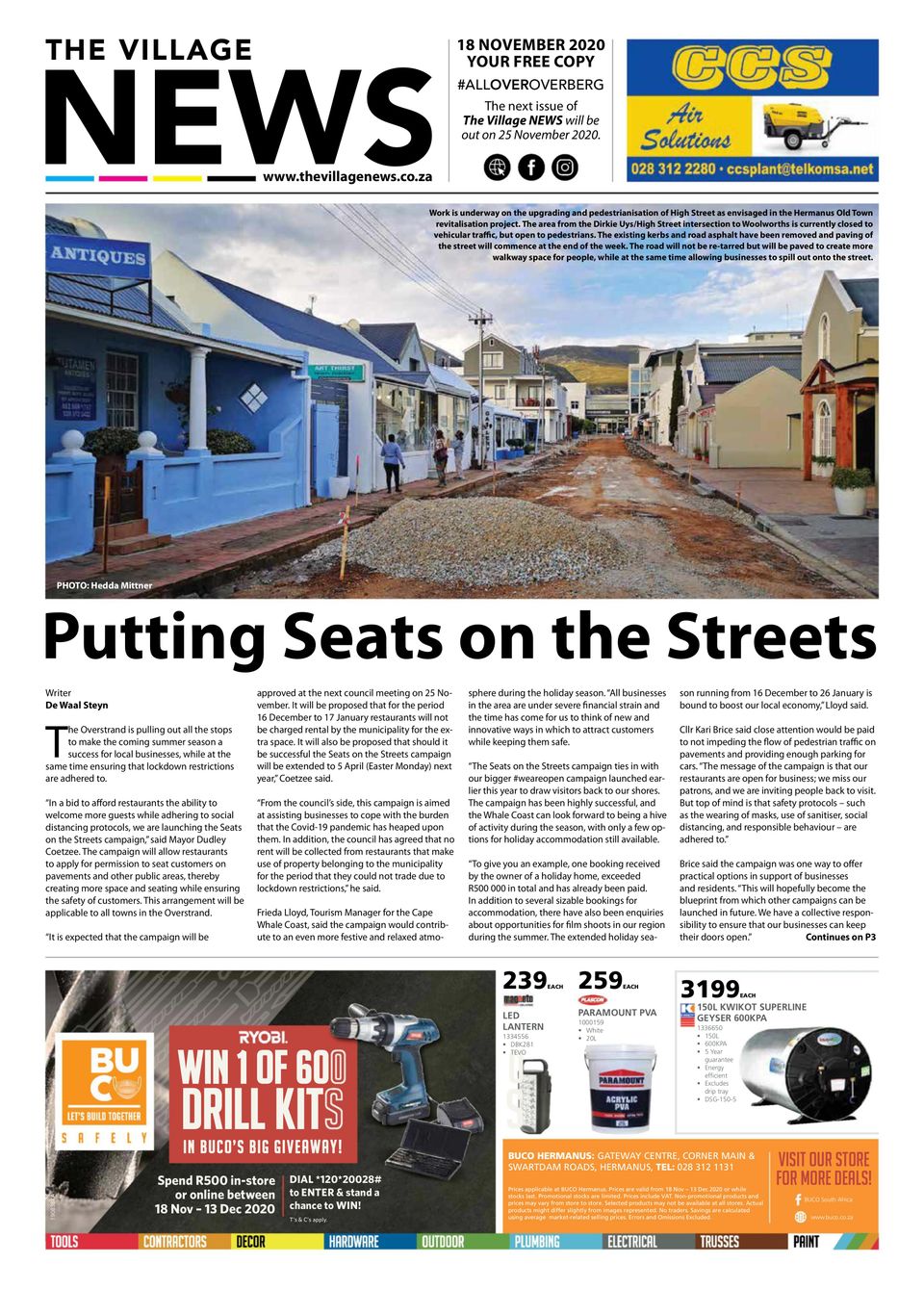The Village NEWS-November 18, 2020 Newspaper - Get your Digital ...