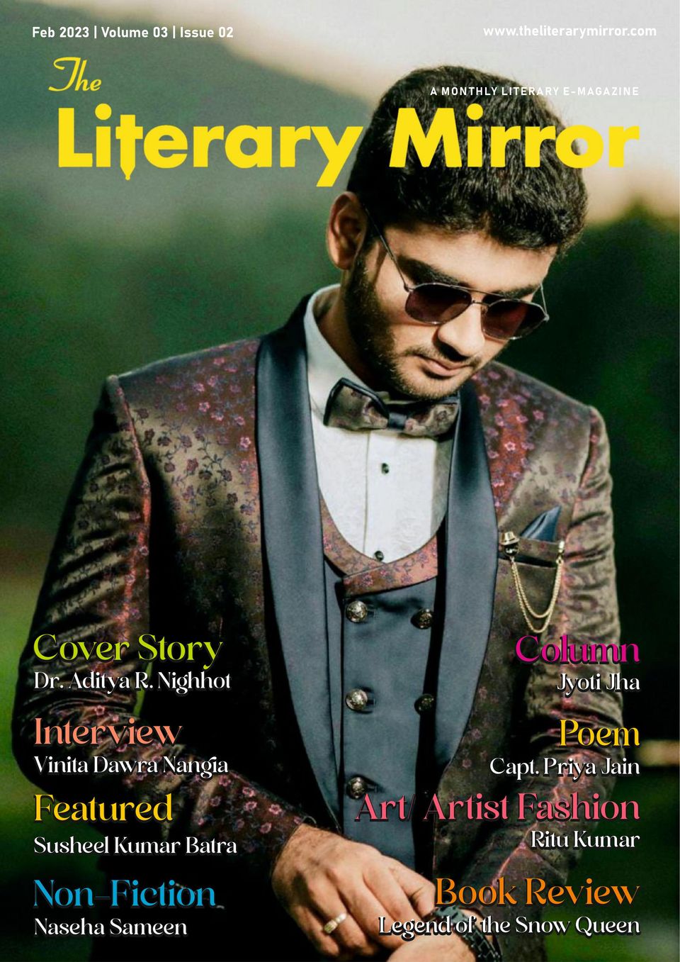 The Literary Mirror-February 2023 Magazine - Get your Digital Subscription