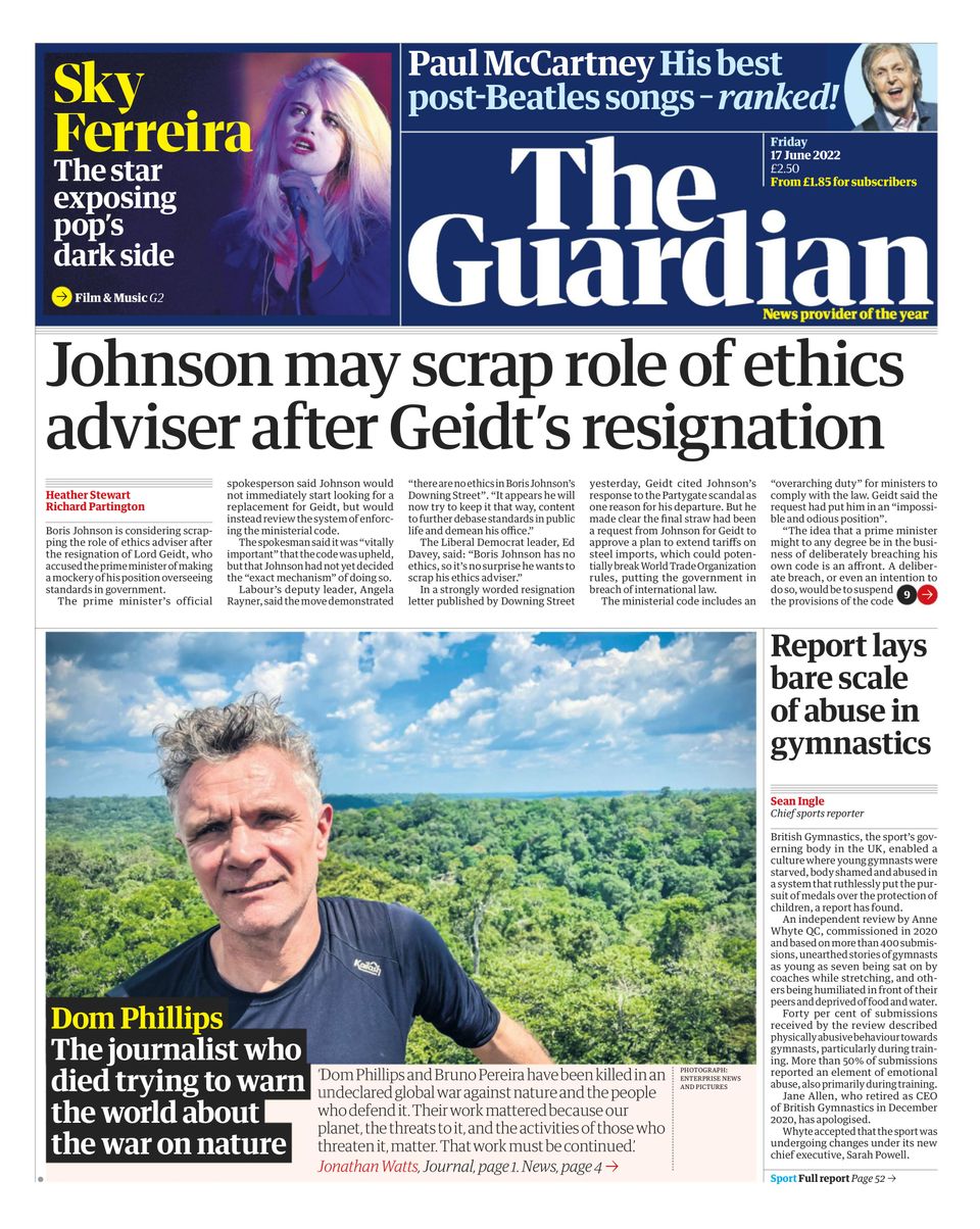 Get digital access to The Guardian - June 17, 2022 issue | Magzter.com