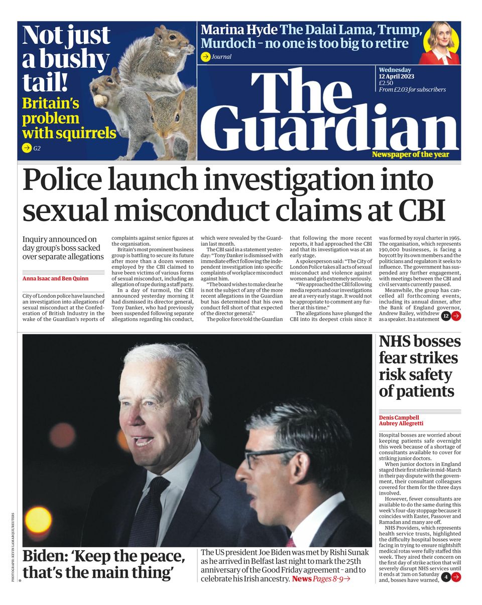 The Guardian-April 12, 2023 Newspaper - Get your Digital Subscription