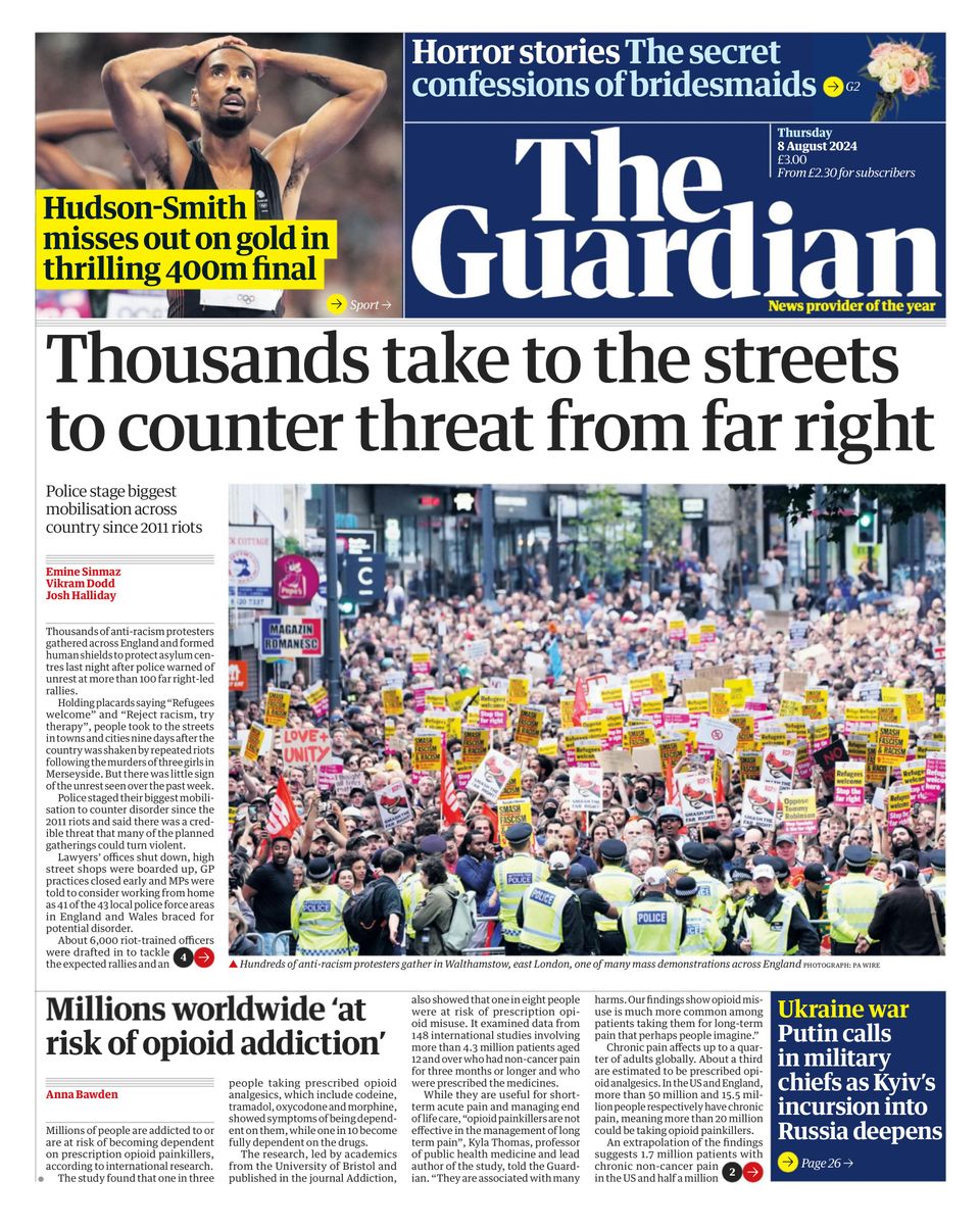 Get digital access to The Guardian - August 08, 2024 issue | Magzter.com