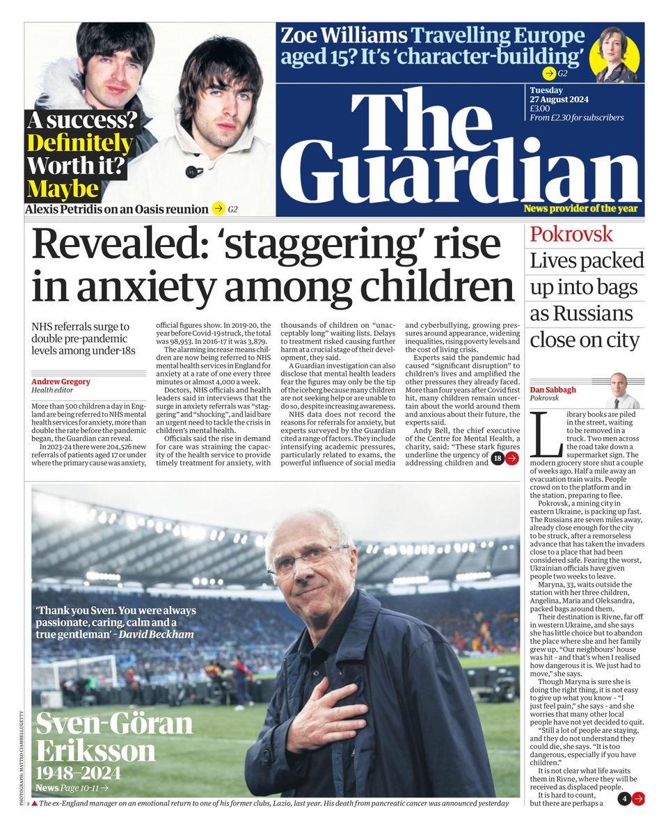 Get digital access to The Guardian - August 27, 2024 issue | Magzter.com