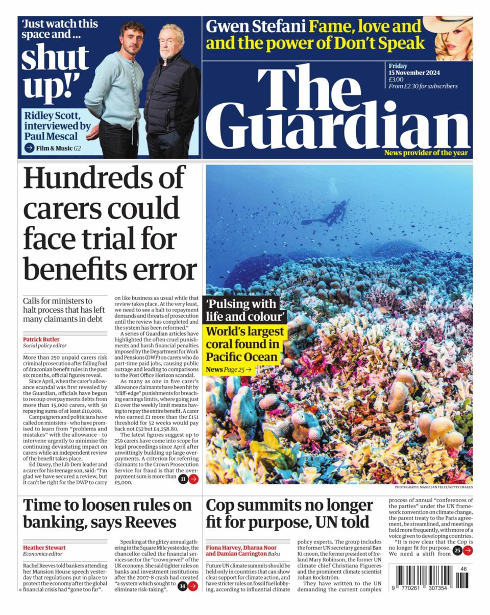 Get digital access to The Guardian - November 15, 2024 issue | Magzter.com
