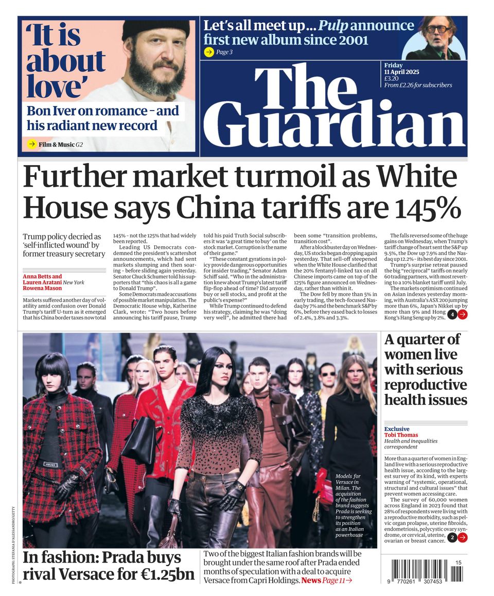 Get digital access to The Guardian - April 11, 2025 issue | Magzter.com