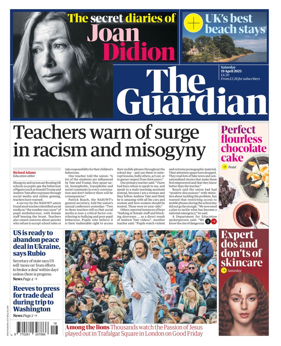 Get digital access to The Guardian - April 19, 2025 issue | Magzter.com