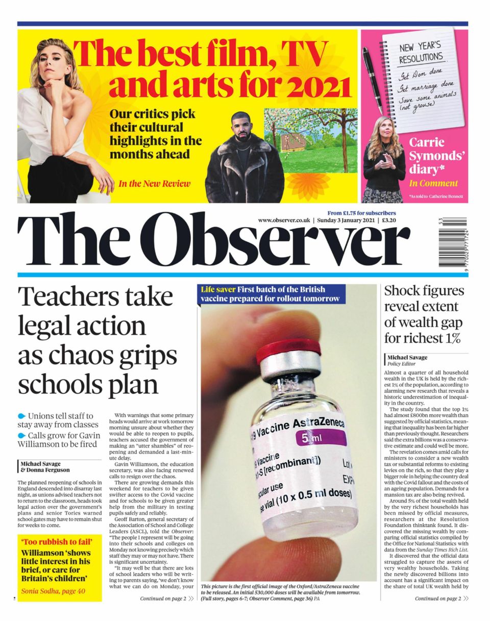 Get digital access to The Observer - January 03, 2021 issue | Magzter.com