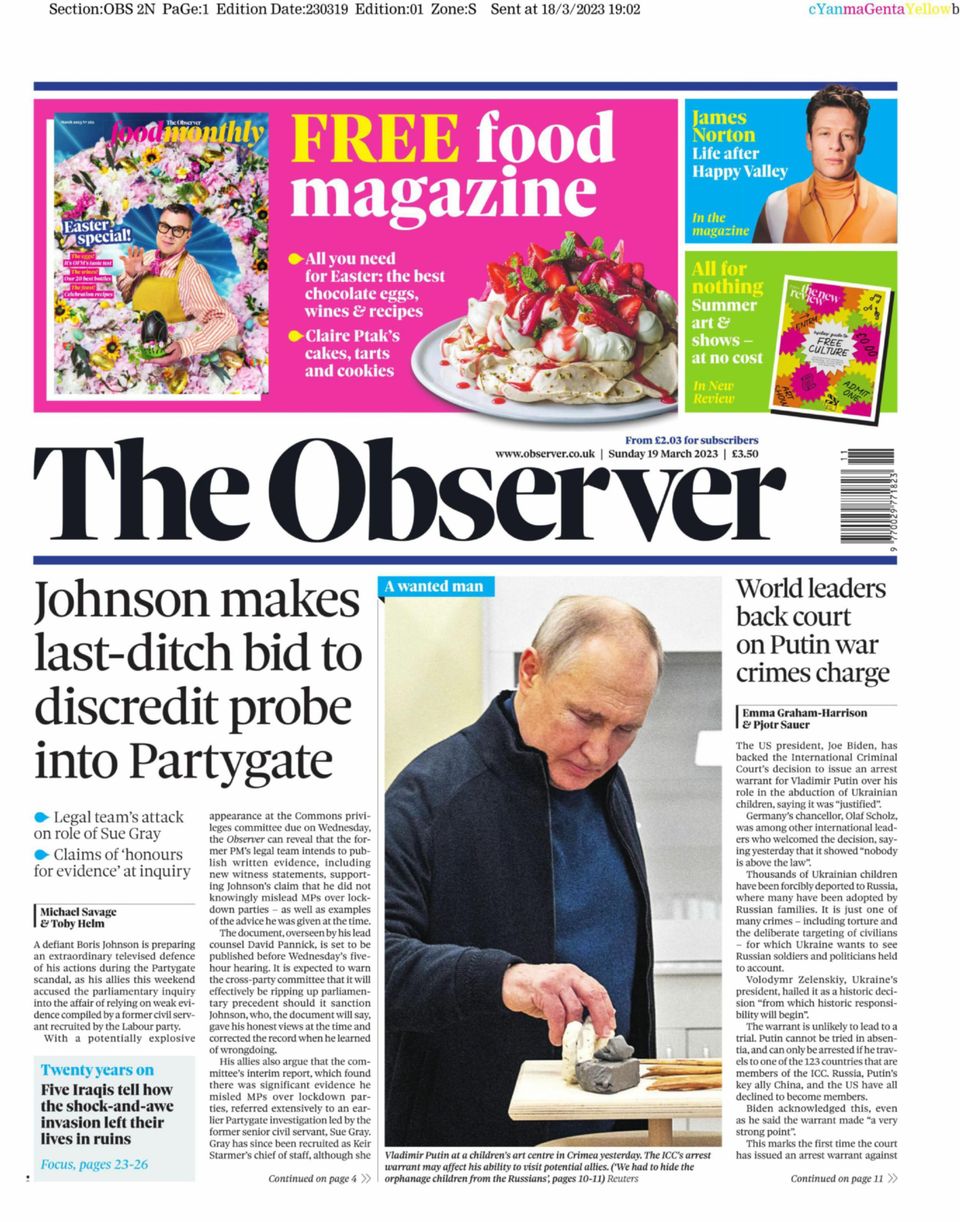 The Observer-March 19, 2023 Newspaper - Get your Digital Subscription