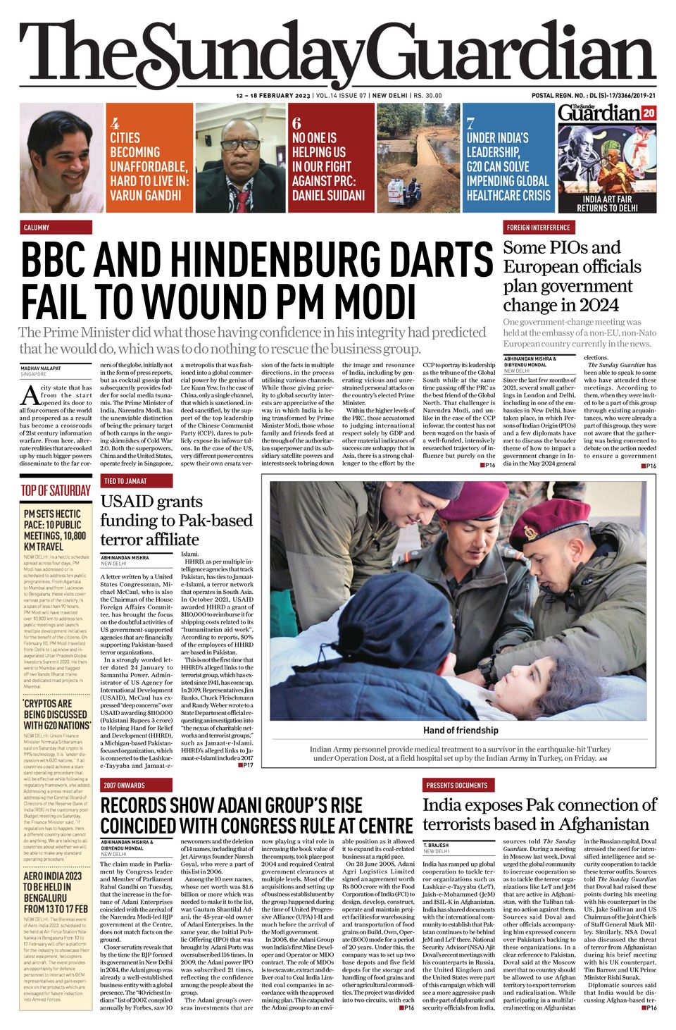 The Sunday Guardian-February 12, 2023 Newspaper