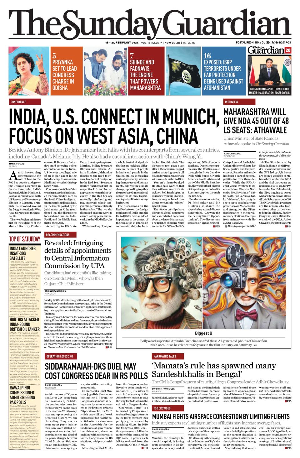 The Sunday Guardian-February 18, 2024 Newspaper