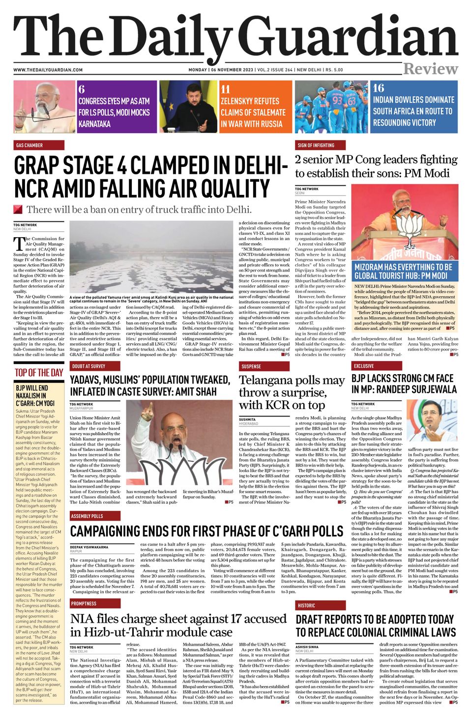 Get digital access to The Daily Guardian - November 06, 2023 issue ...