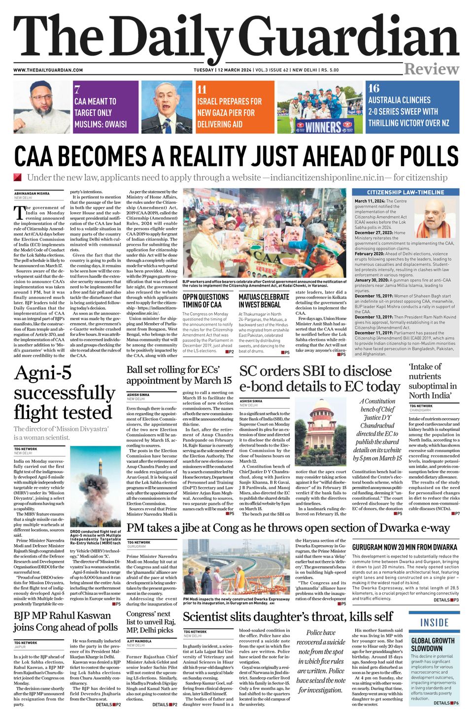 Get digital access to The Daily Guardian - March 12, 2024 issue ...